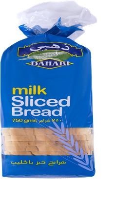 Buy Dahabi Milk Slice Bread 750 gm Online in Oman | Talabat Oman