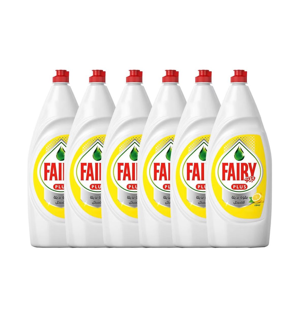 Buy Fairy Lemon Dishwashing Liquid, 6x600ml Online in Oman | Talabat Oman