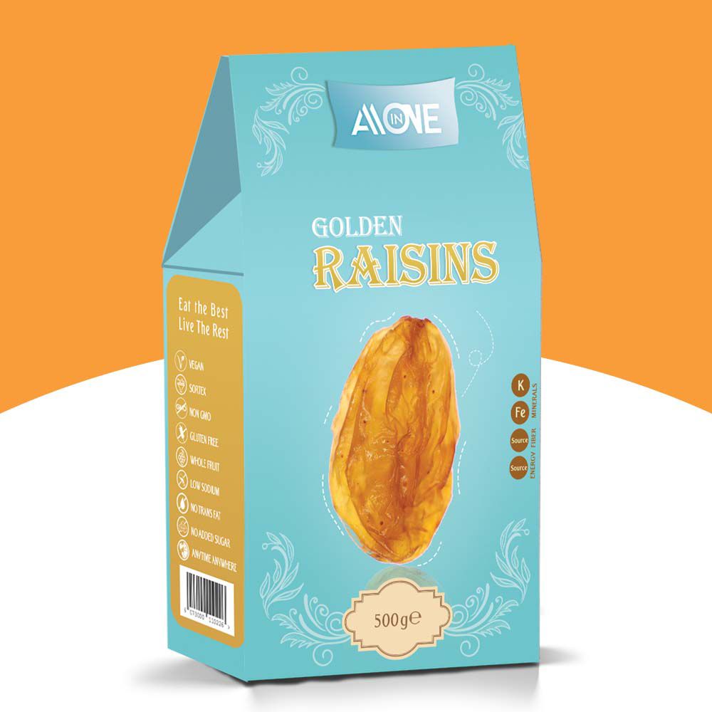 Buy All in One Golden Raisins, 500g Online in Oman | Talabat Oman