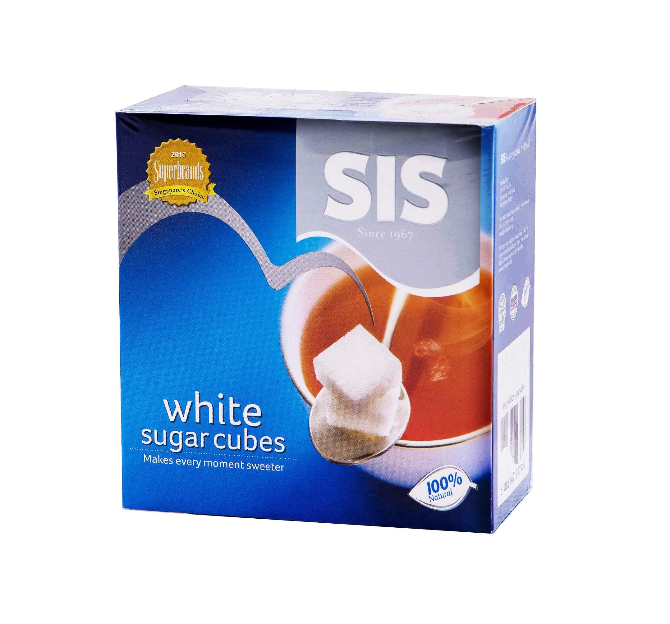 Buy Sis White Sugar Cube 454 g Online in UAE | Talabat UAE