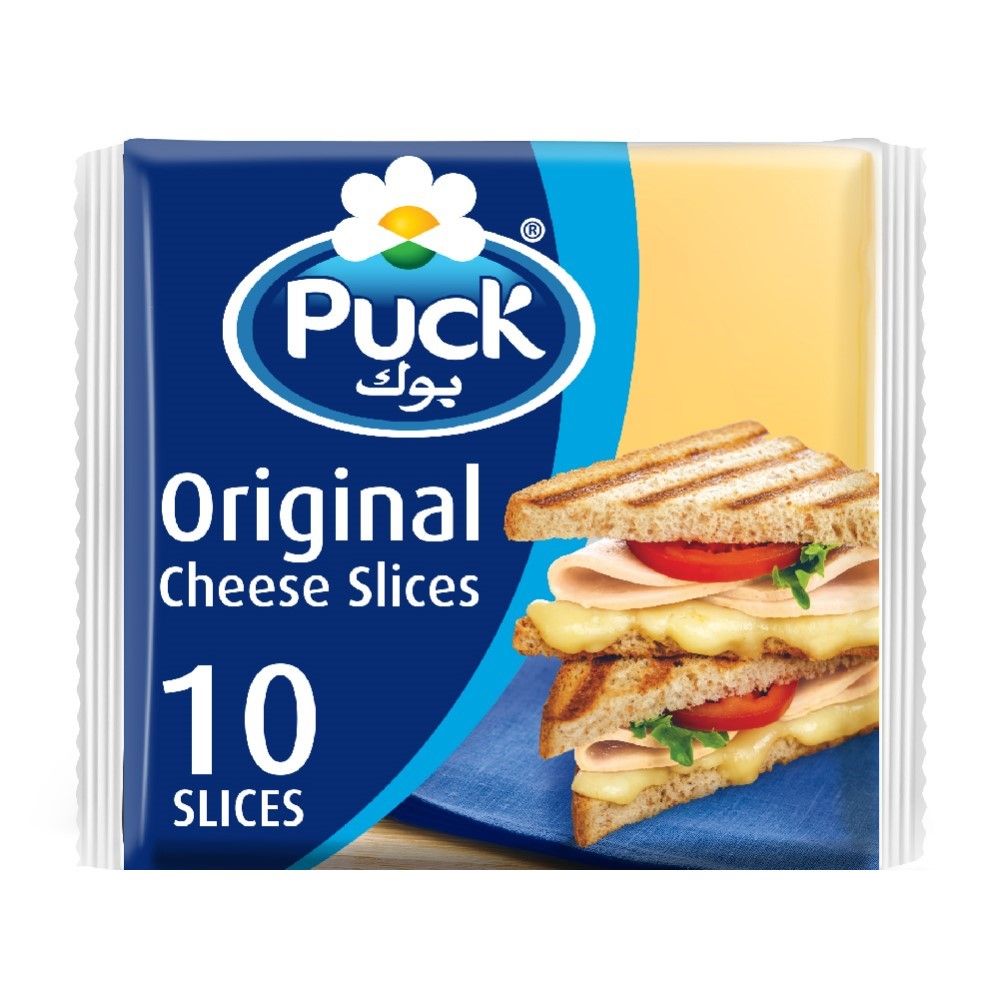 Buy Puck Cheese Original Slices 200 gm Online in UAE | Talabat UAE