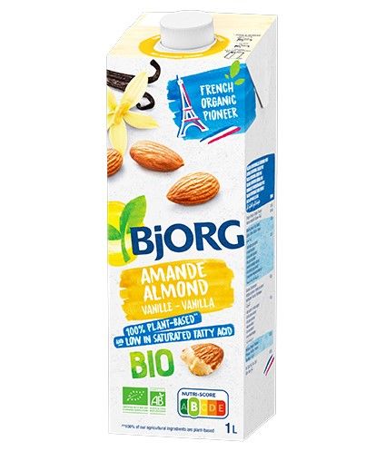 Buy Bjorg Organic Vanilla Almond Milk 1 ltr Online in UAE | Talabat UAE