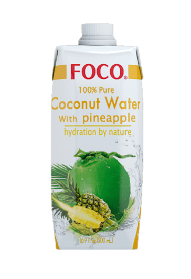 Buy Foco UHT Coconut Water with Pinaple 330 ml Online in Bahrain ...