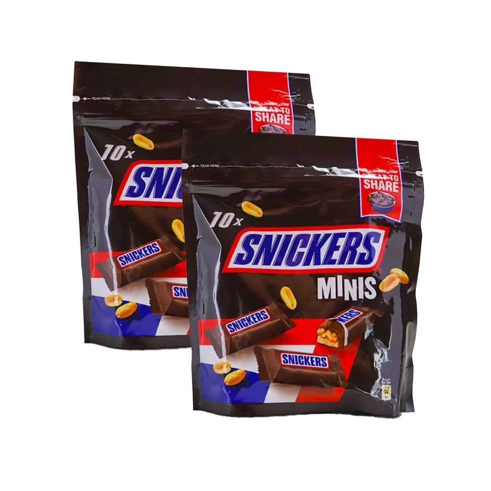 Buy Snickers Minis Chocolate Bar Value Pack, 2x180g Online in Bahrain ...