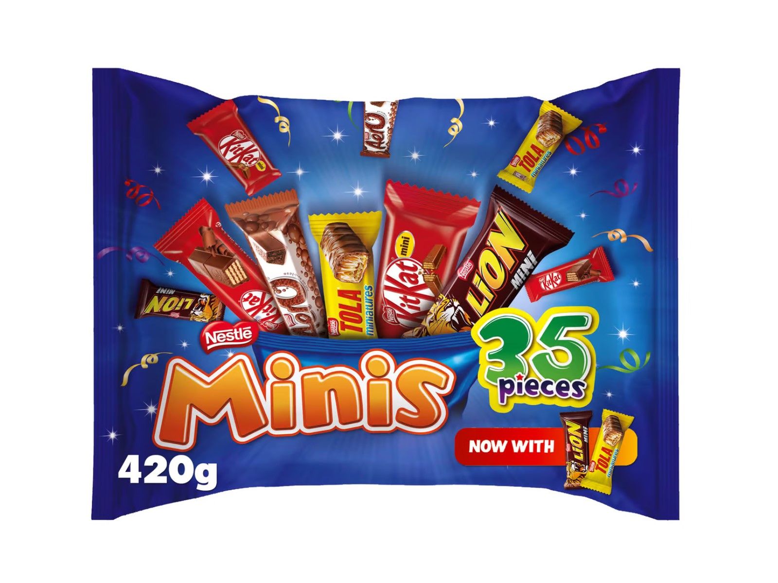 Buy Nestle Minis Chocolate Bar Bag Mix, 35 Pieces, 420g Online in ...