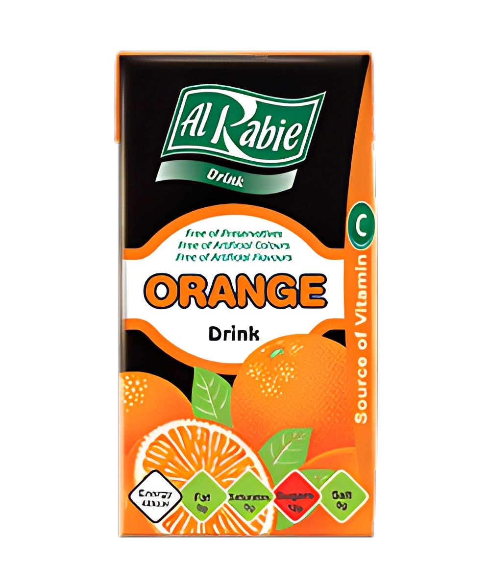 Buy Al Rabie UHT Orange Drink, 125ml Online in Kuwait | Talabat Kuwait