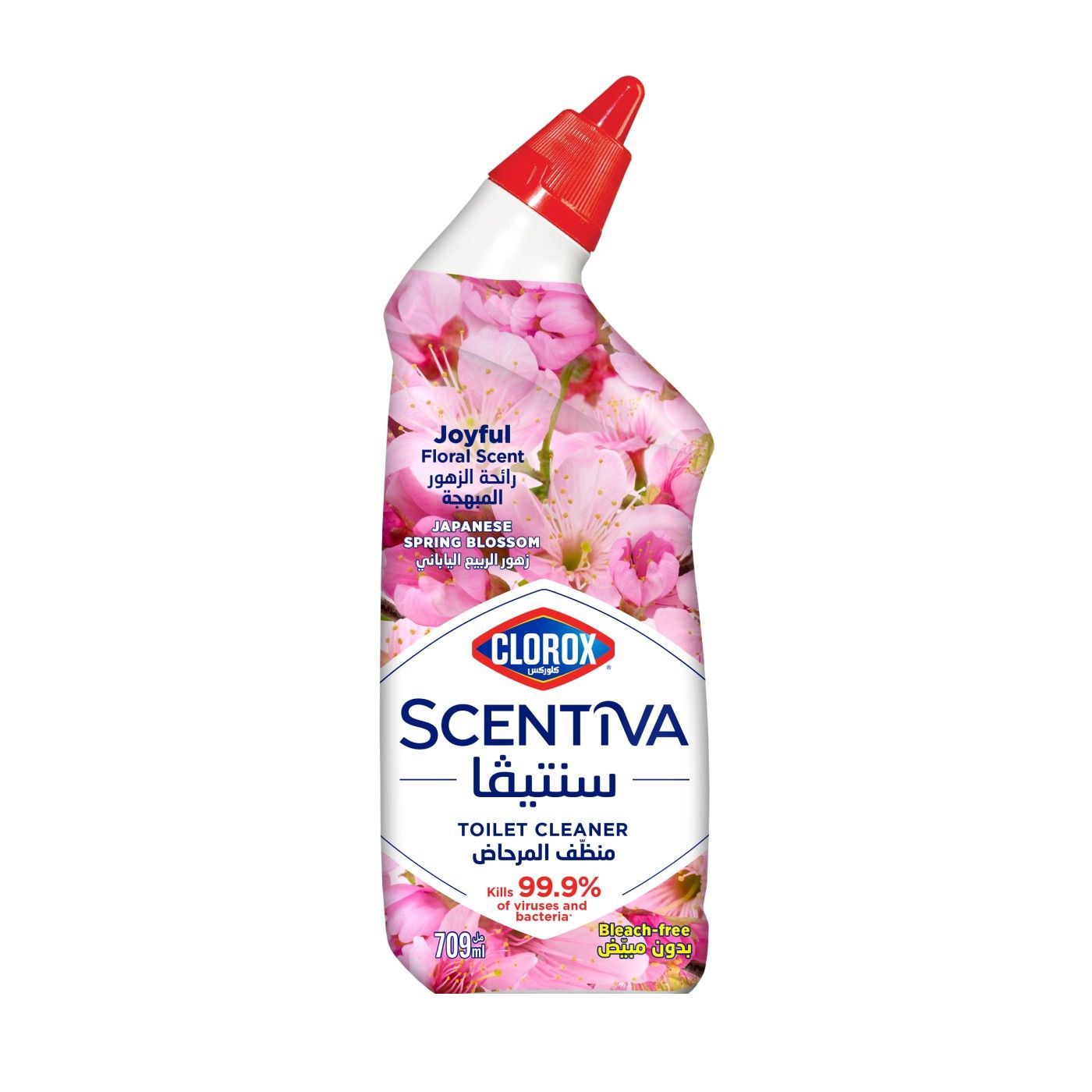 Buy Clorox Scentiva Japanese Spring Blossom Manual Toilet Bowl Cleaner ...