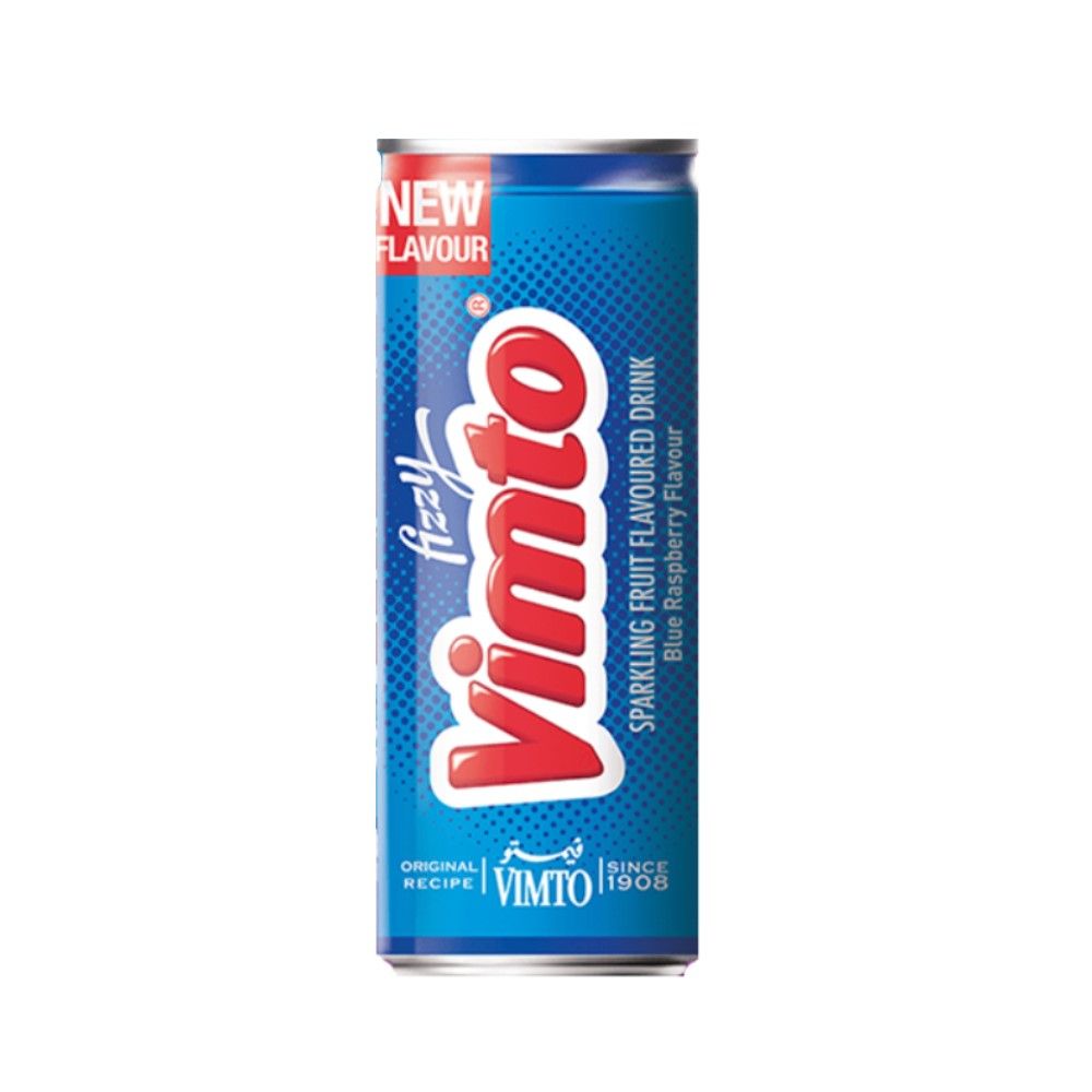 Buy Vimto Blue Raspberry Drink Can, 250ml Online in Bahrain | Talabat ...