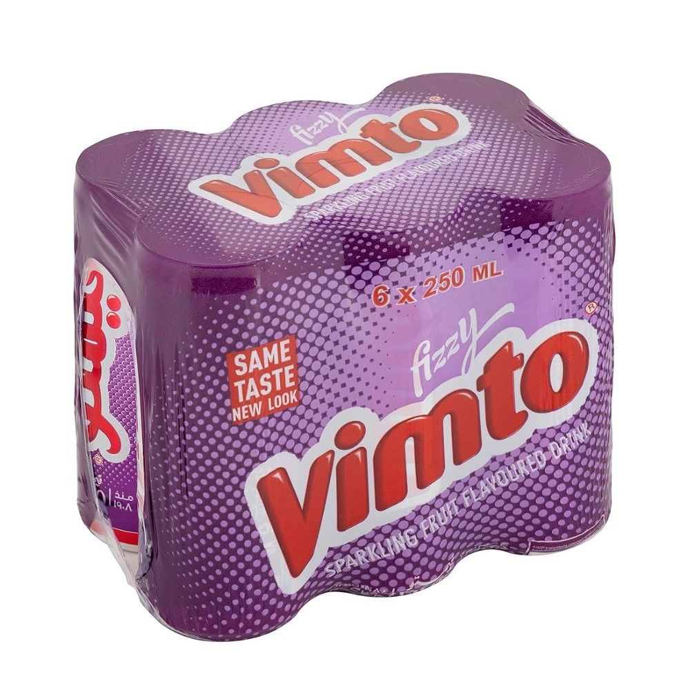 Buy Vimto Sparkling Fruit Flavoured Drink 6 pcs x 250 ml Online in UAE ...