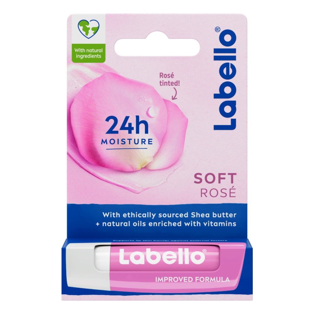 Buy Labello Soft Rose Lip Balm 4.8 g Online in Oman | Talabat Oman