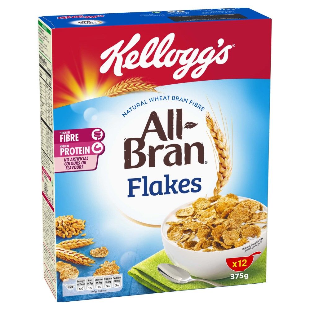 Buy Kellogg's All Bran Flakes, 375g Online in Kuwait | Talabat Kuwait
