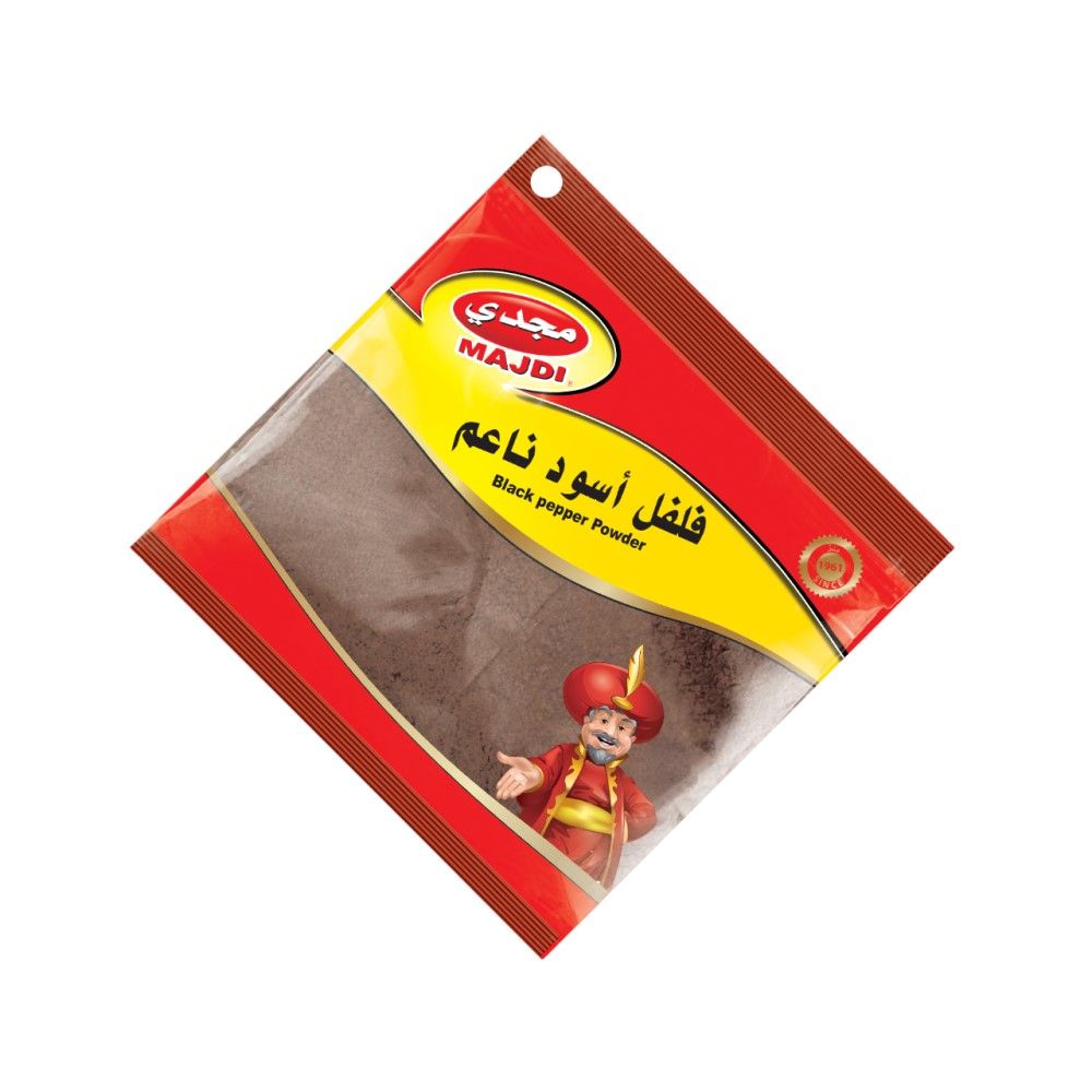 Buy Majdi Black Pepper Powder Pack, 80g Online in Kuwait | Talabat Kuwait