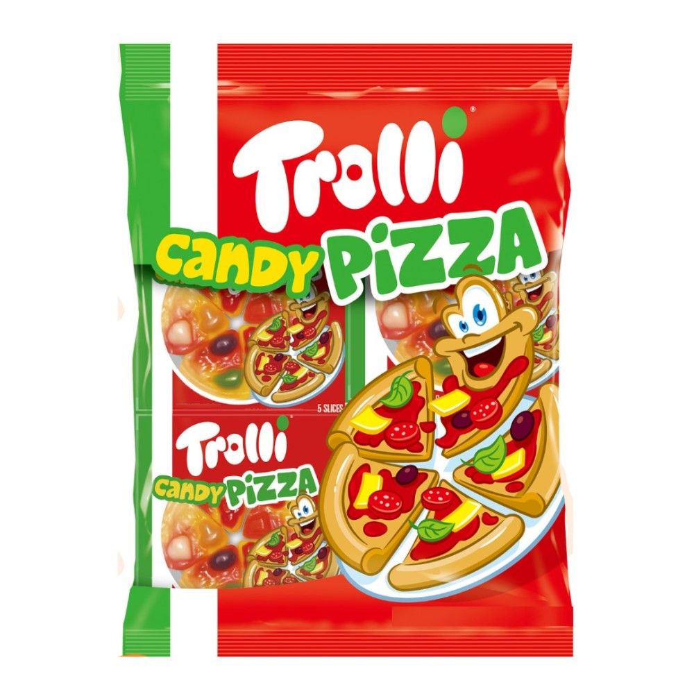Buy Trolli Pizza Fruit Flavoured Gummi Candy Bag, 80g Online in Bahrain ...