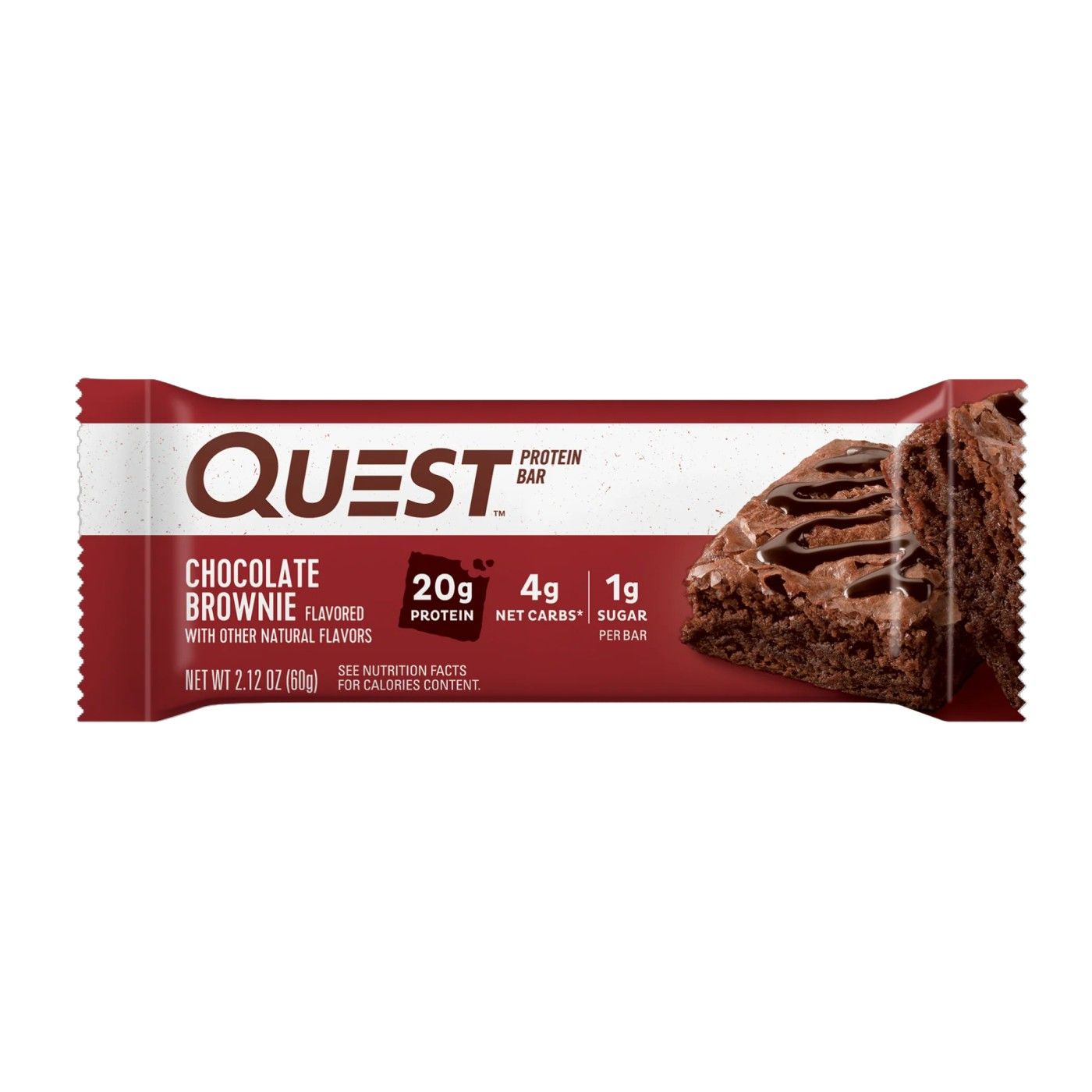 Buy Quest Chocolate Brownie Flavored Protein Bar, 60g Online in Kuwait ...