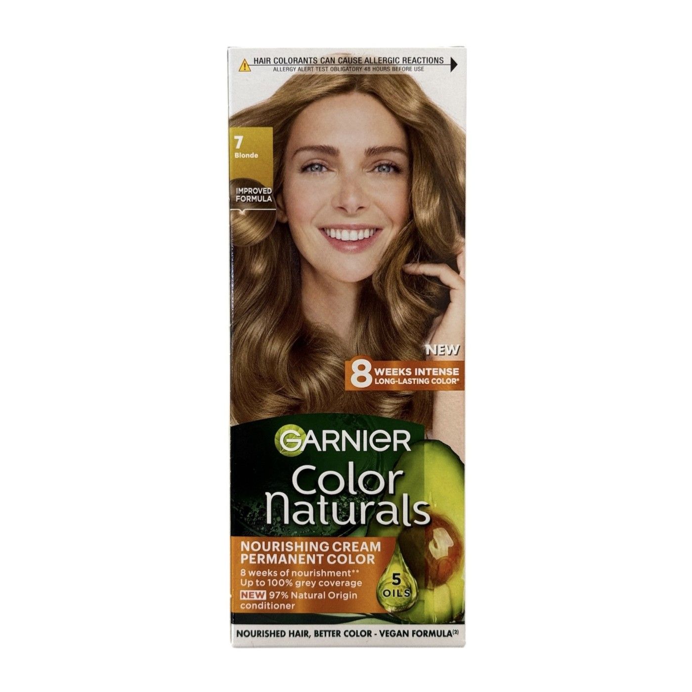 Buy Garnier Naturals Colors 7 Blonde Hair Color Kit Online in Bahrain ...