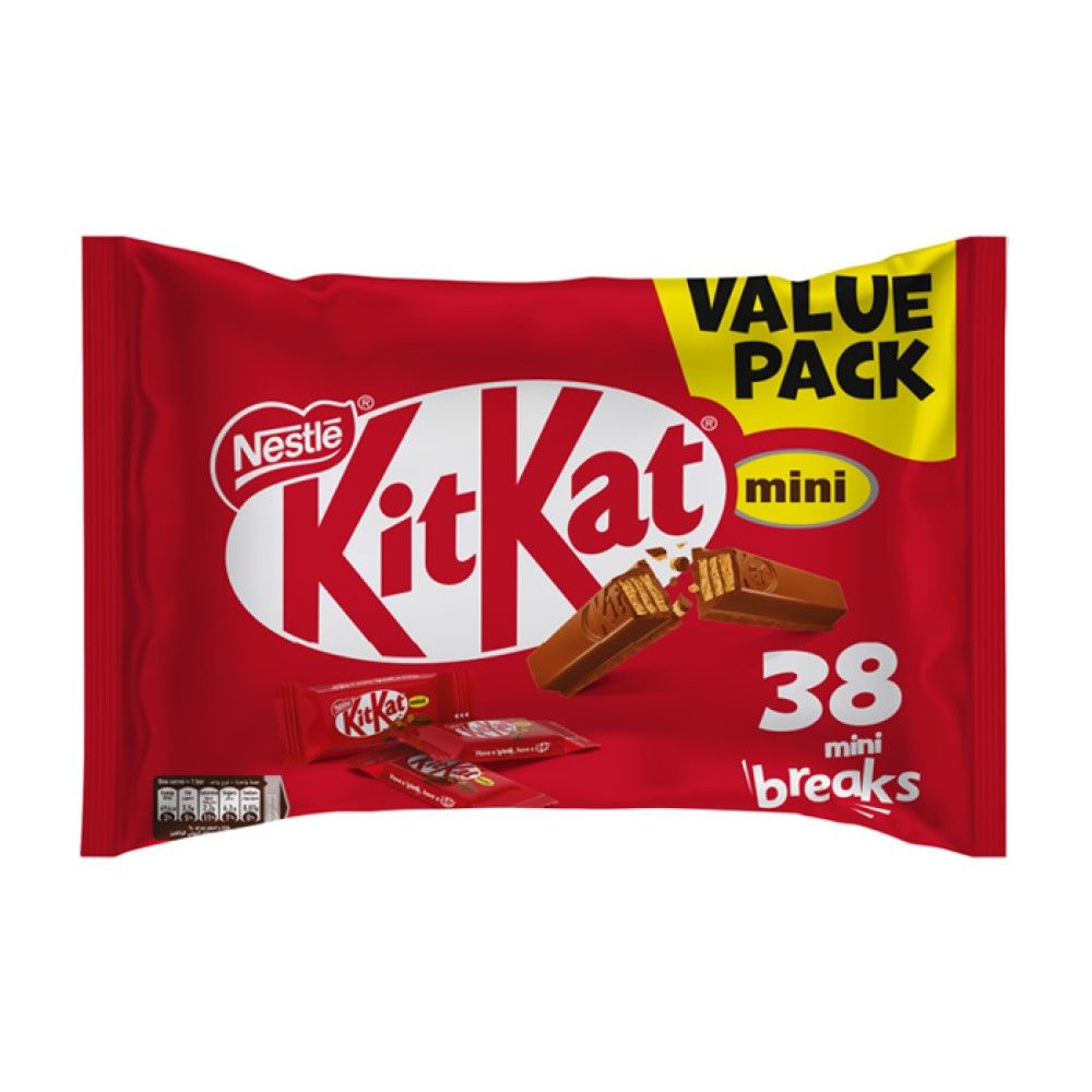 Buy Kit Kat 2F Mini Chocolate Bag Value Pack, 500g Online in Kuwait ...
