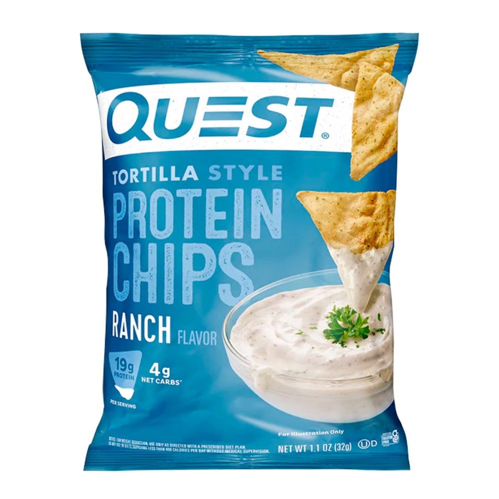 Buy Quest Ranch Flavor Tortilla Style Protein Chips, 32g Online in ...
