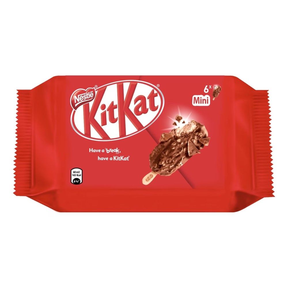 Buy Kitkat Mini Chocolate Ice Cream Sticks, 6x60ml Online in Kuwait ...
