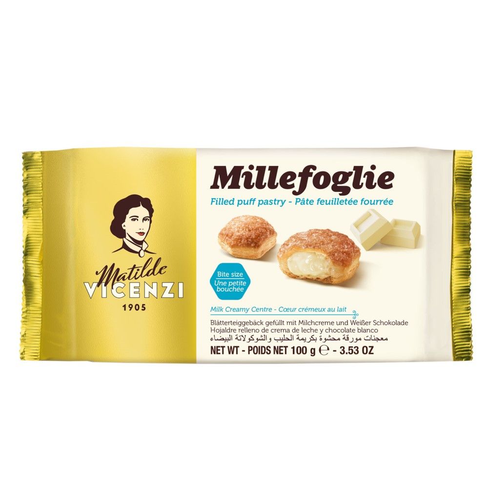Buy Matilde Vicenzi Puff Pastry Filled with Cream & White Chocolate ...