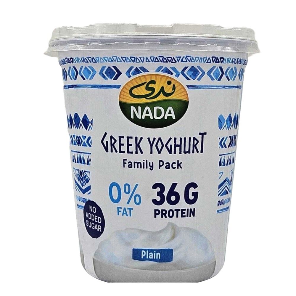 Buy Nada 0% Fat Plain Greek Yoghurt, 360g Online in Bahrain | Talabat ...