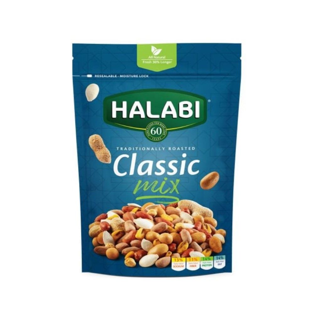 Buy Halabi Classic Mix Nuts, 300g Online in Jordan | Talabat Jordan