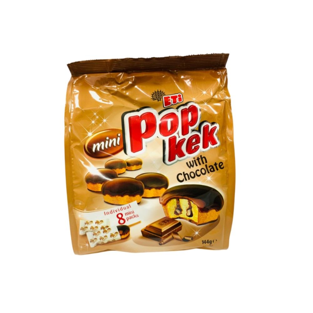 Buy Eti Pop Kek Mini Cocoa Coated Cake with Chocolate Sauce Bag, 144g ...