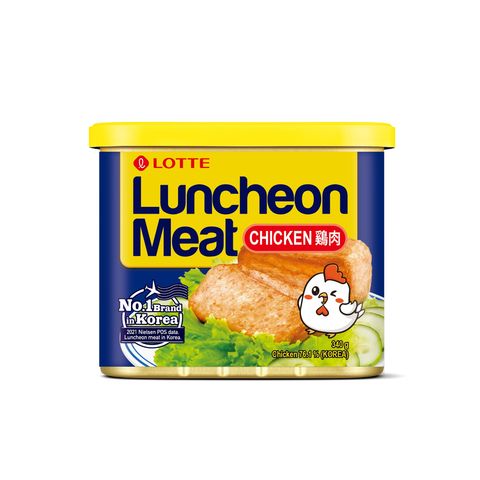 LOTTE Chicken Luncheon Meat 340g 台湾交货 | 食物熊猫