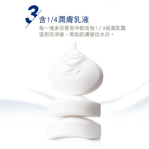 【Dove 多芬】滋養柔嫩潔膚塊 90gx4塊 台湾交货 | 食物熊猫