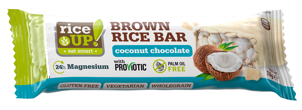 Buy Rice Up Popped Brown Rice Bar with White Chocolate Coconut 18 G ...