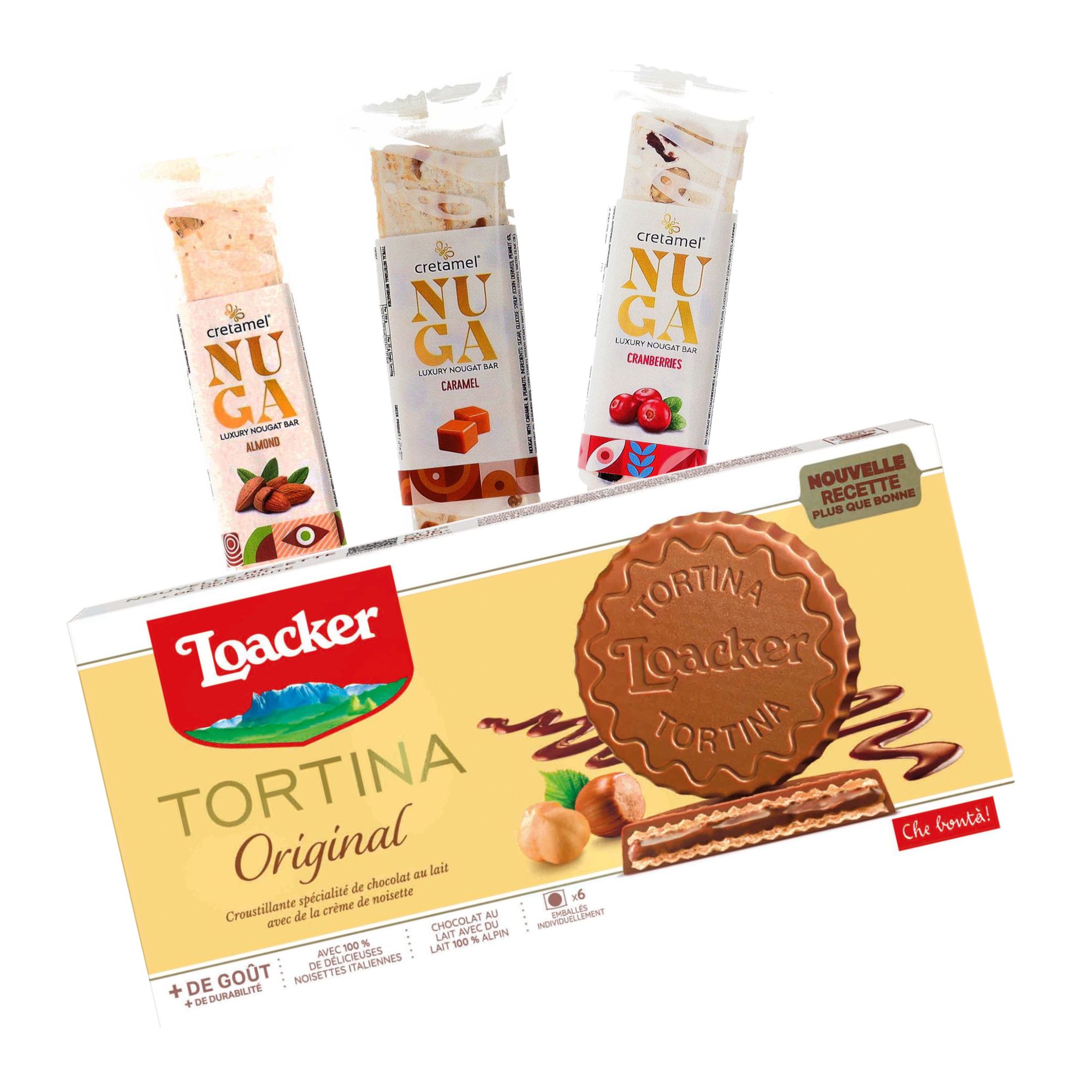 اشترِ Loacker Tortina Wafer With Hazelnut Cream Covered In Milk ...