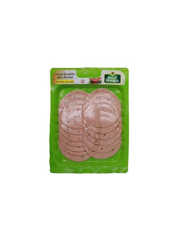 Buy Al Masa Skinpack Chicken Mortadella Low Fat 200gm Online in Oman ...