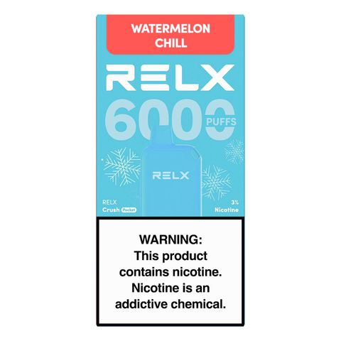 Relx Crush Pocket Watermelon Chill 6000 Puffs 1 Piece delivery near you ...