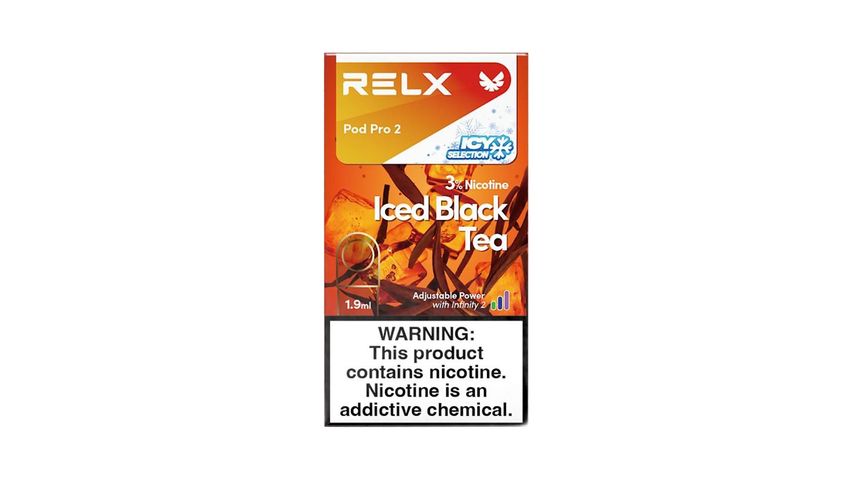 Relx Single Pod Pro 2 Iced Black Tea (30mg/g) 1 Piece delivery near you ...