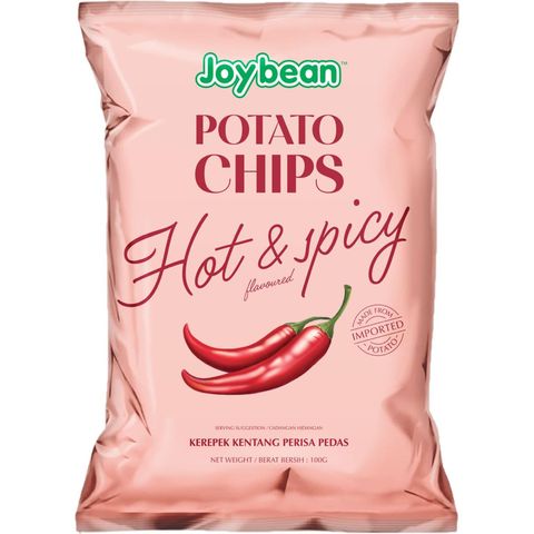 Joybean Potato Chips Hot & Spicy Flavoured 100g delivery near you ...