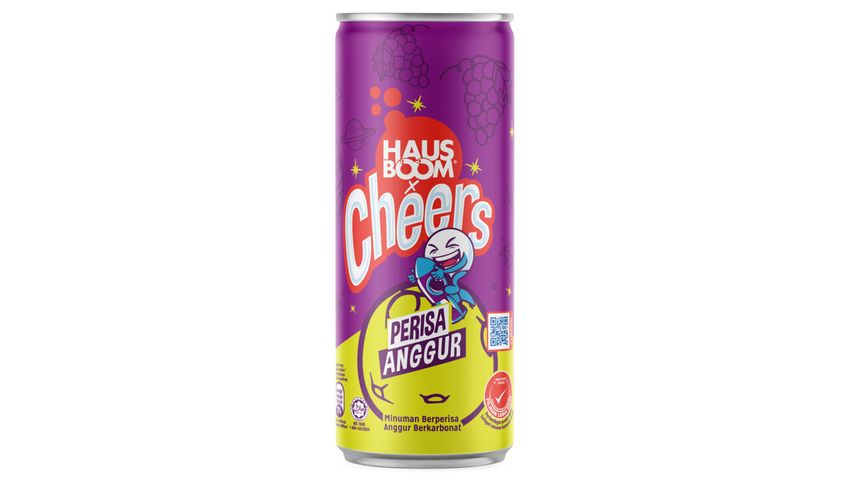 Cheers x Haus Boom Grape 325ml delivery near you | foodpanda Malaysia