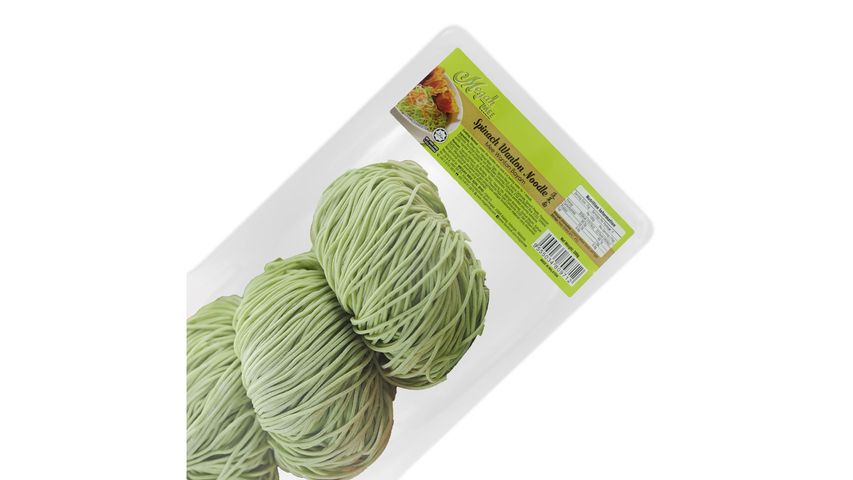 Megah Mee Spinach Wanton Noodle 300g delivery near you | foodpanda Malaysia