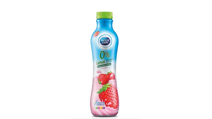 Dutch Lady 0% Fat Drinking Yoghurt Strawberry 700g delivery near you ...