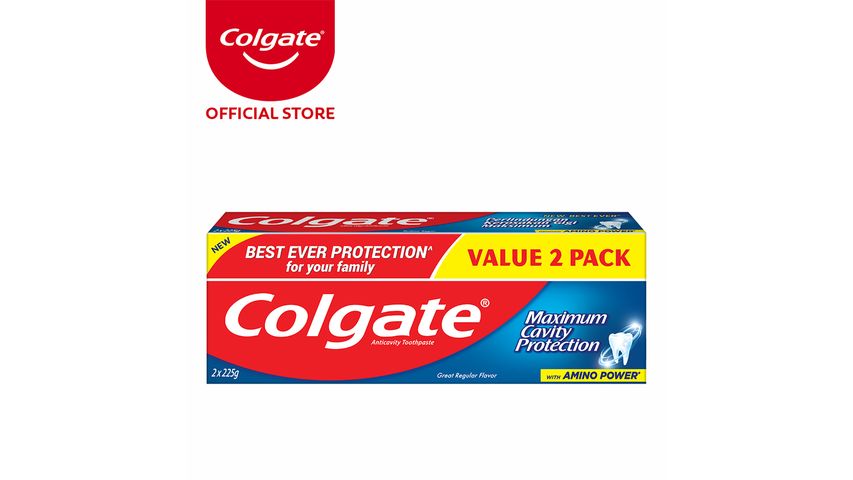 Colgate Maximum Cavity Protection Great Regular Flavour Toothpaste ...