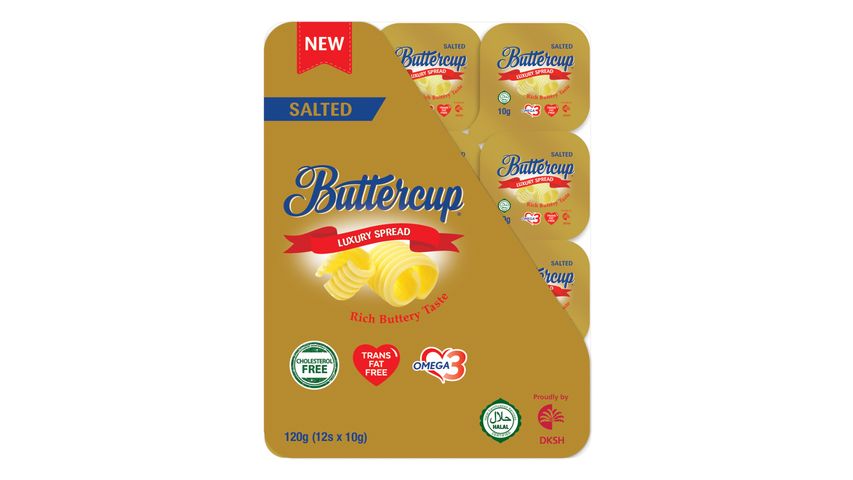 Buttercup Luxury Spread Salted Portion 12 Pieces x 10g delivery near ...