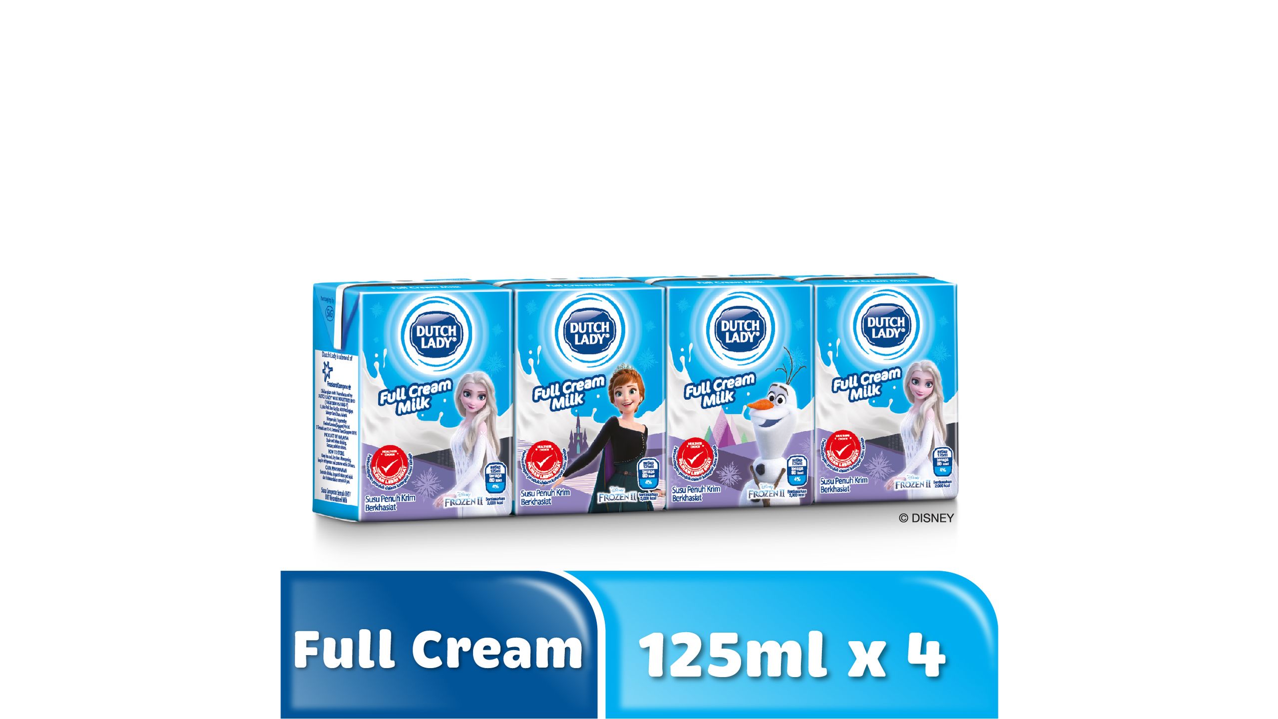 Dutch Lady UHT Milky Frozen Full Cream | 4 x 125 ml delivery near you ...