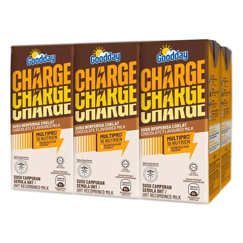 Goodday Charge Chocolate Flavoured Milk 6 x 200ml delivery near you ...