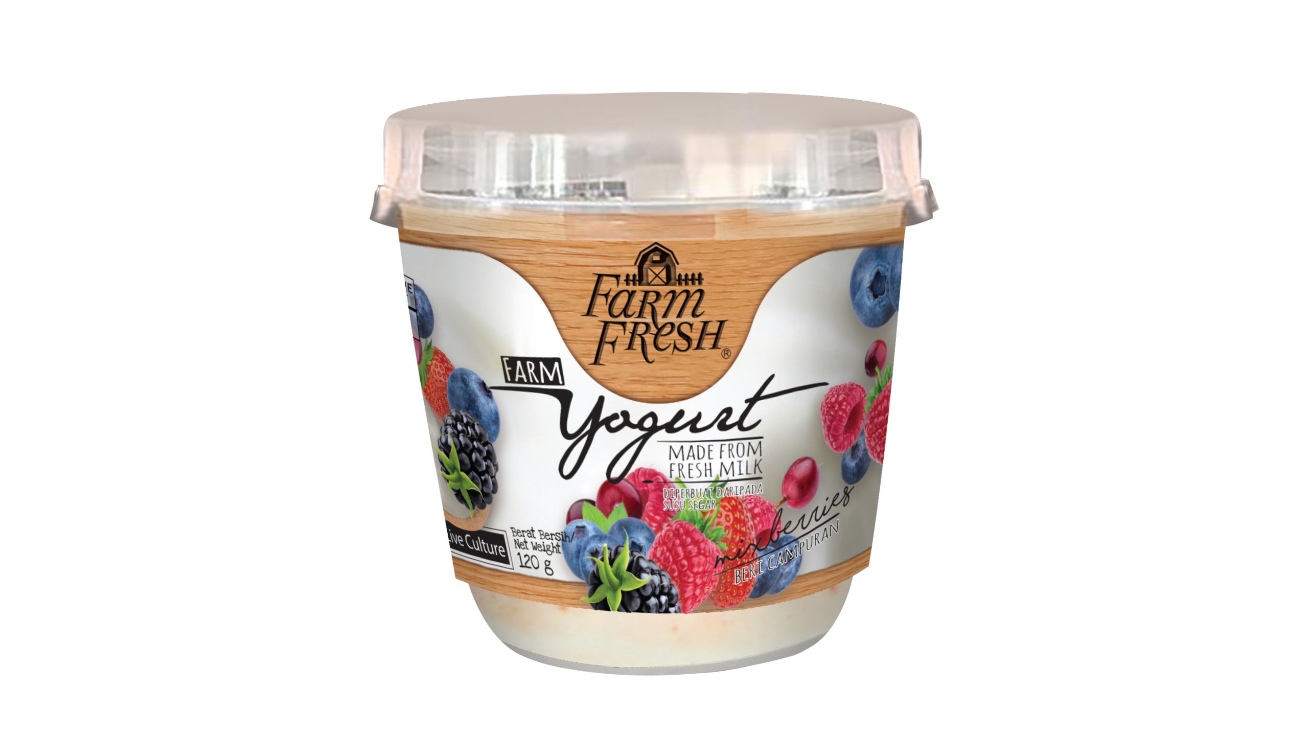 Farm Fresh Yogurt Mixberries 120g delivery near you | foodpanda Malaysia