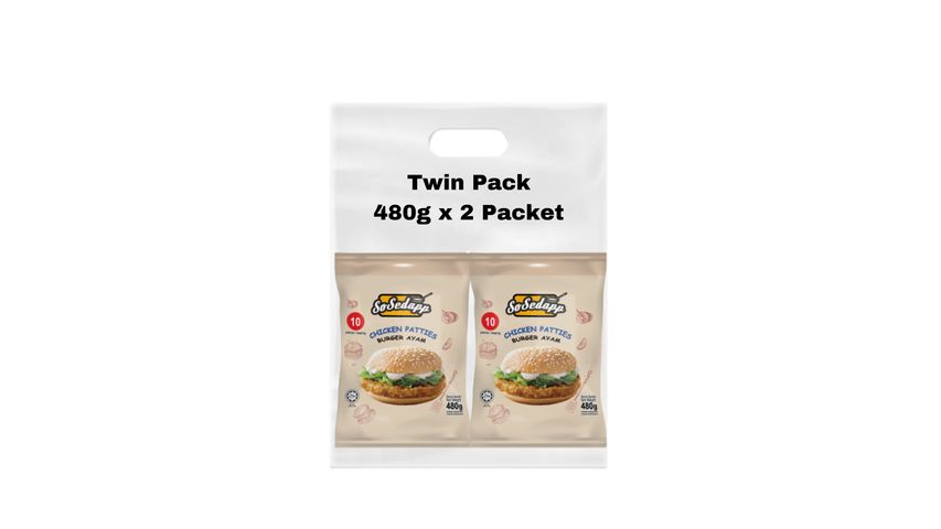 So Sedapp Chicken Patties Twin Pack (2 Packs) 480g delivery near you ...