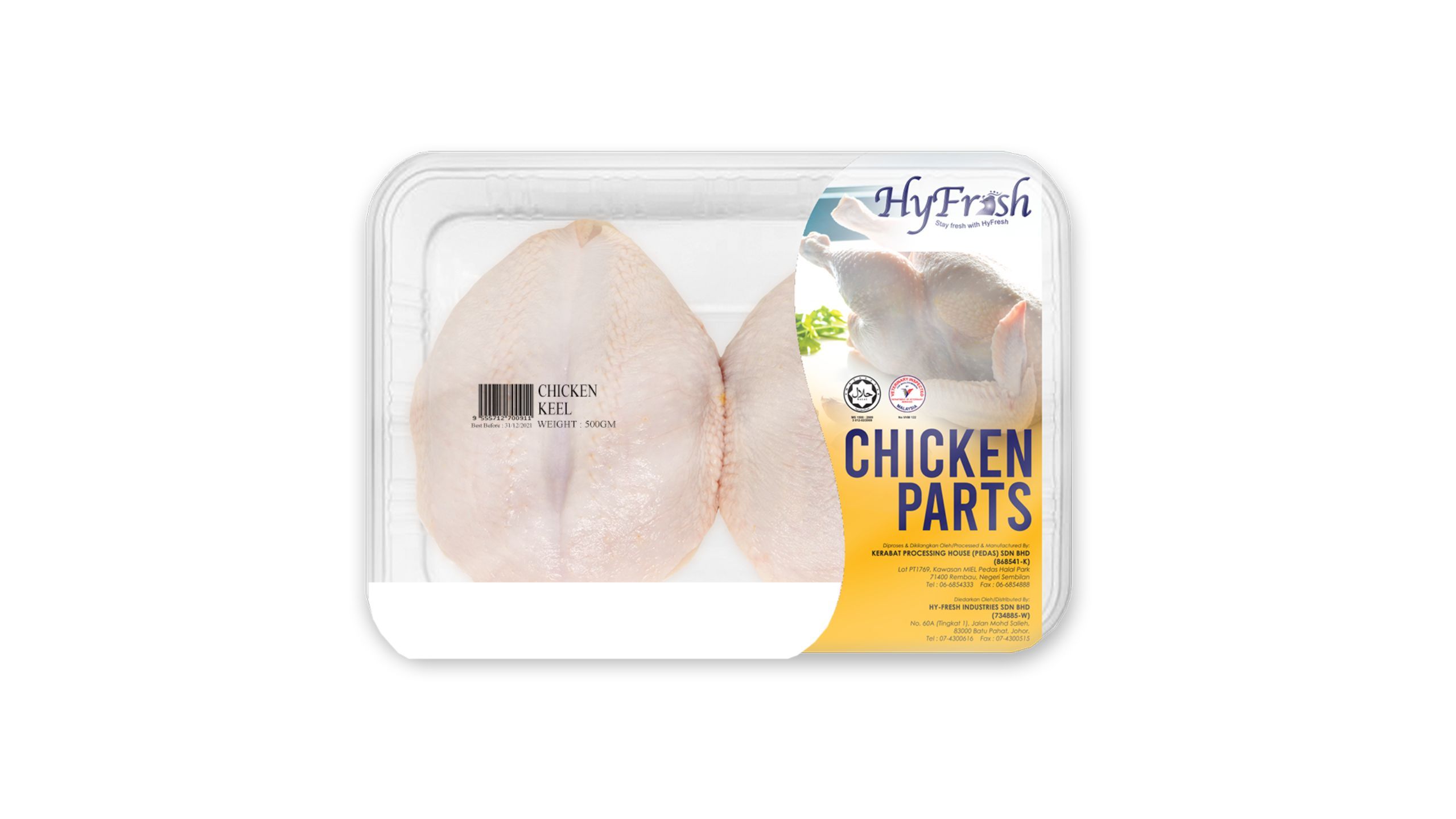 Hyfresh Fresh Chicken Keel Minimum (Pack) 500g delivery near you ...