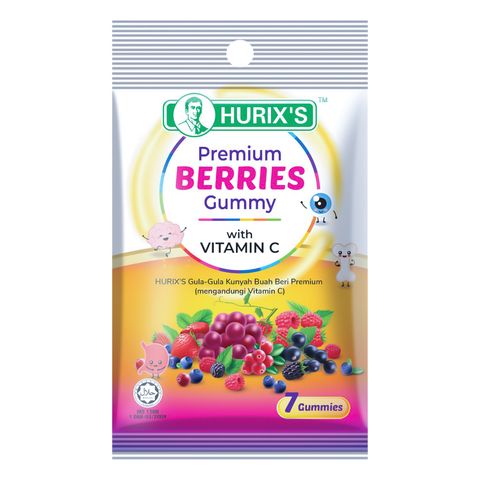 Hurix's Berries Gummy with Vitamin C 14g delivery near you | foodpanda ...