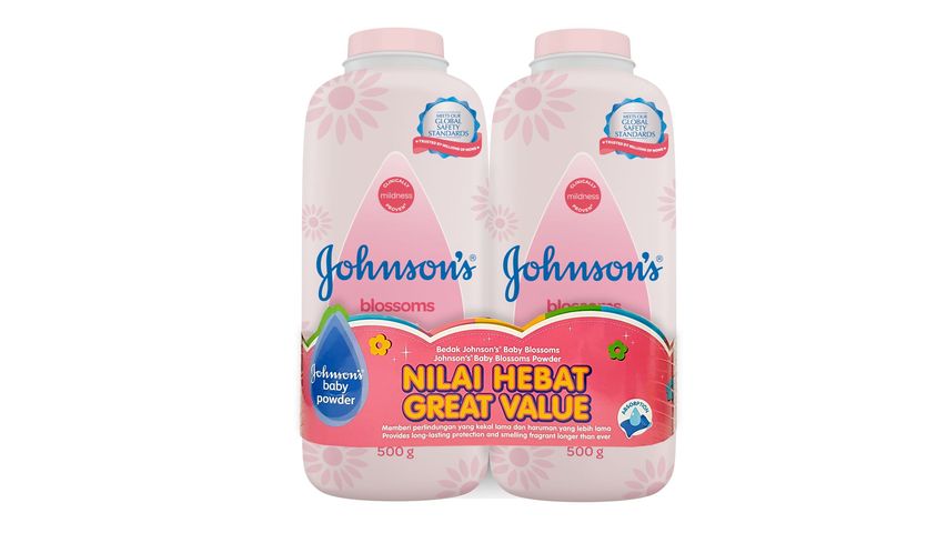 Johnson's Blossoms Baby Powder 2 Pieces x 500g delivery near you ...