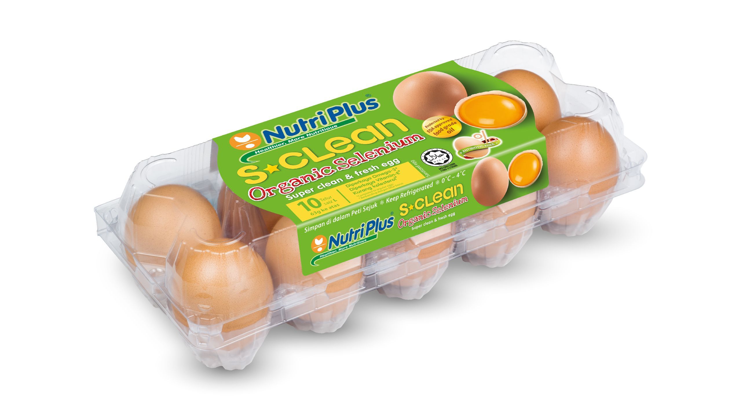 Nutriplus Nutriplus S Clean Organic Selenium Eggs 10 Pieces delivery ...