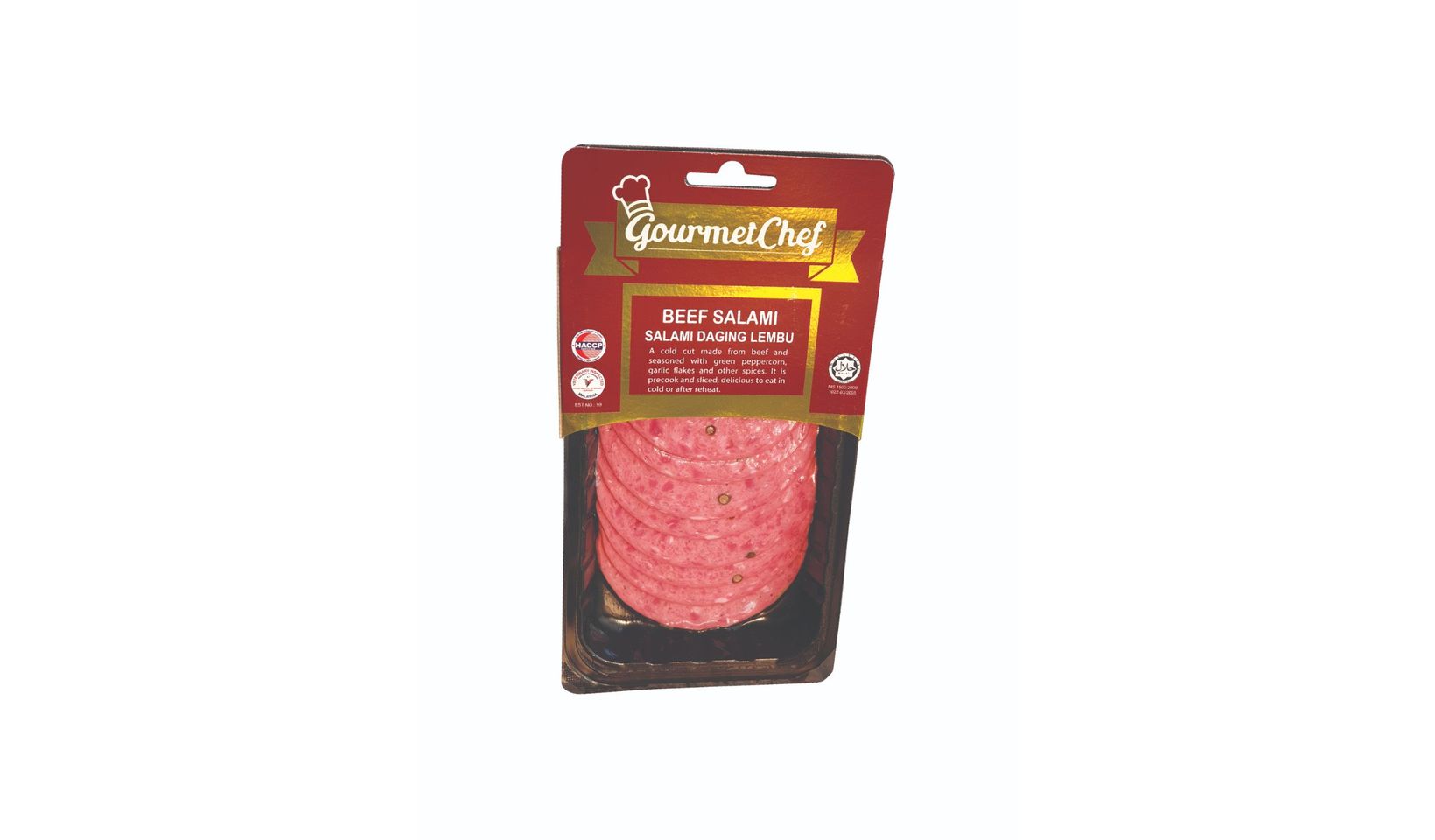 Gourmet Chef Beef Salami Sliced 150g delivery near you | foodpanda Malaysia