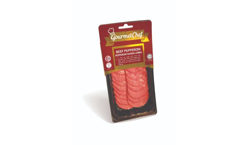 Gourmet Chef Beef Pepperoni Sliced 150g delivery near you | foodpanda ...