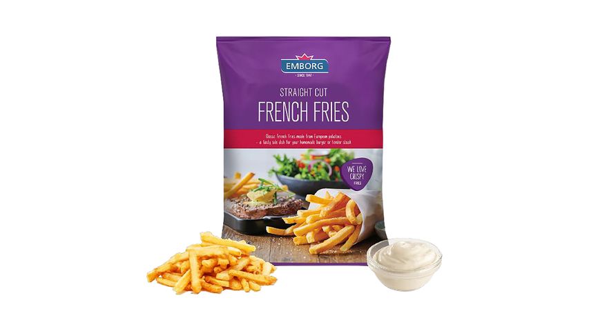 Emborg Straight Cut Fries 1kg delivery near you | foodpanda Malaysia